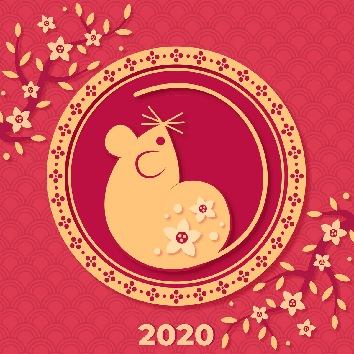 2020 Year of the Golden Rat has 384 Days